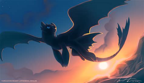 Como Treinar Seu Dragao Night Fury Papel De Parede Fofo How To Train