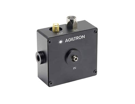 Amplified Fiber Optical Detector 08 17µm 100mhz Agiltron Inc
