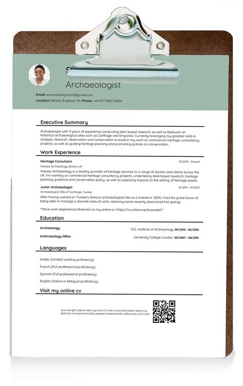 Pdf CV Templates That Will Make You Stand Out