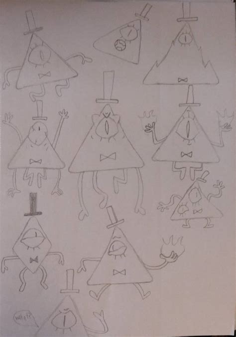 Some Bill Cipher Drawing By Jaidencool On Deviantart
