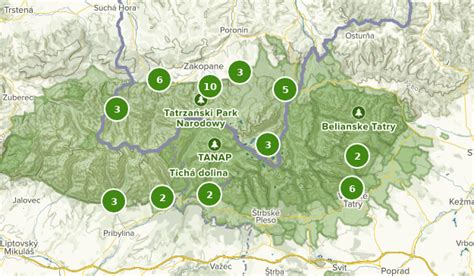Best Views Trails In Tatrzanski Park Narodowy Tatra National Park