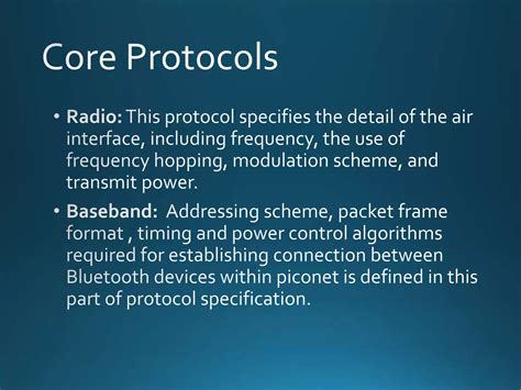 Bluetooth Protocol Pptx Computer Networking Computing Bluetooth Protocol Pptx Computer Networking Computing