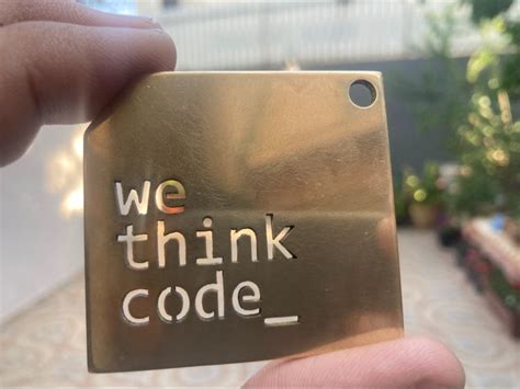 Wethinkcode Is An Institution That I Will Always Be Proud To Be An