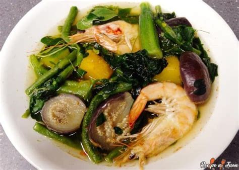 Laswa Recipe A Native Ilonggo Dish Full Of Veggies Recipe Recipes