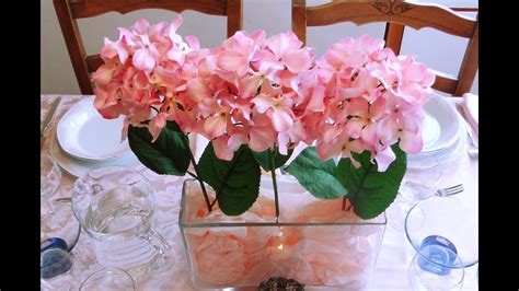 Arreglo Floral Rosa🌷 Decorar La Mesa Color Rosado Centro De Mesa