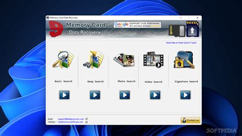 Memory Card Data Recovery Tool Download Softpedia