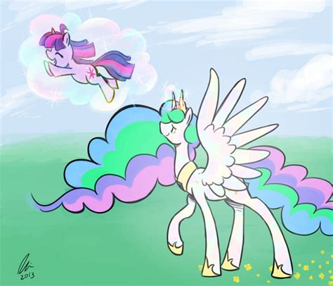 Twilight Sparkle Твайлайт Спаркл Princess Celestia Принцесса