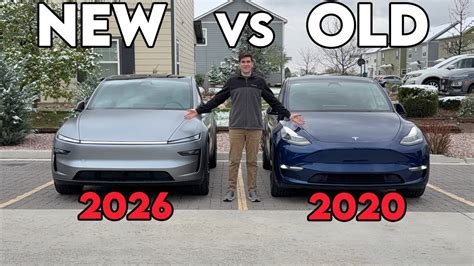 2026 Model Y Juniper Vs 2020 Model Y Tesla Has Come So Far Youtube