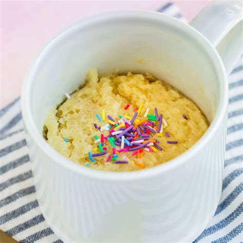 Vanilla Mug Cake Without Milk Wholesome Patisserie