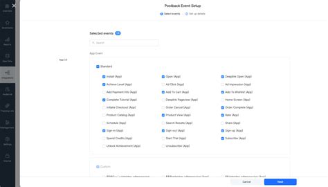 Postback Settings Airbridge Help Center