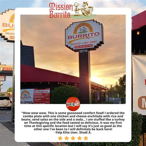 Mission Burrito Mexican Food