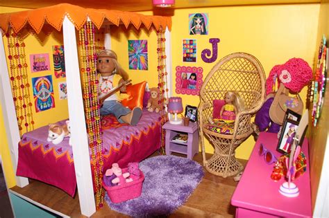 Julies Bedroom American Girl Doll Room American Girl Doll House