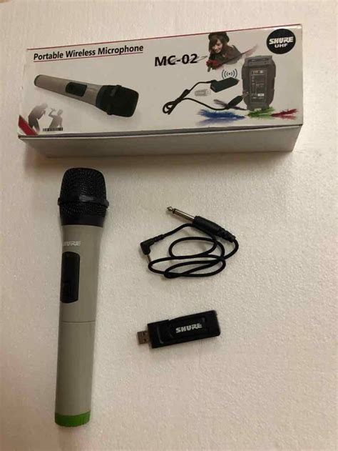 Jual Mic Wireless Shure Mc Single Mic Bisa Untuk Speaker Portable Jakarta Barat