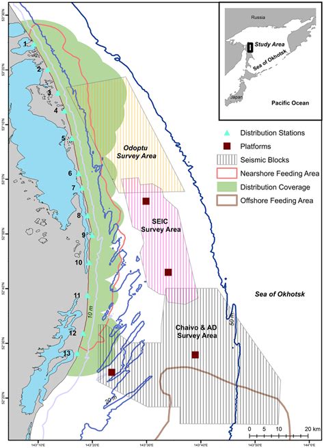 Map Of The Study Area Illustrating The 95 Kernel Contour Of Western