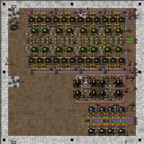 Roboport Grid Base Layout R Factorio