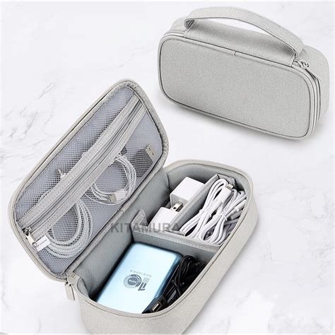 Jual Tas Organizer Travel Untuk Elektronik Tempat Charger Power Bank Dan Kabel Tas Kabel Dan