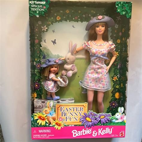 Barbie Toys Barbie And Kelly Easter Bunny Fun 998 Target Special