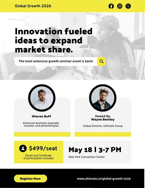 Workshop Flyer Piktochart