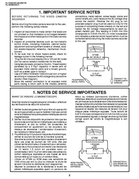 Sharp Vl A10 Vl Ah30 Service Manual Download Schematics Eeprom Repair Info For Electronics