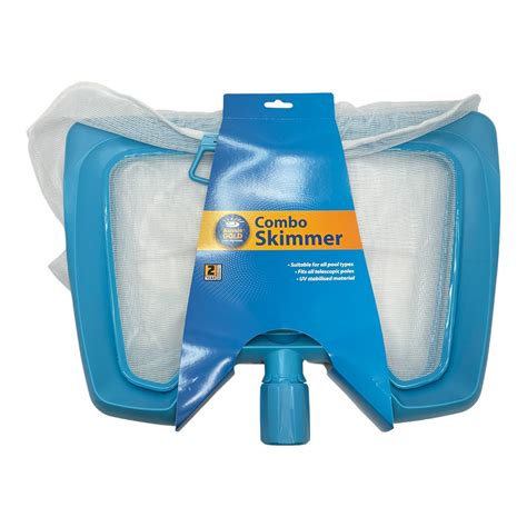 Aussie Gold Combo Swimming Pool Spa Skimmer And Leaf Scoop Set Aust