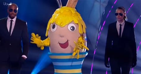 Who Is Dippy Egg On The Masked Singer Celebrity Identity Revealed As