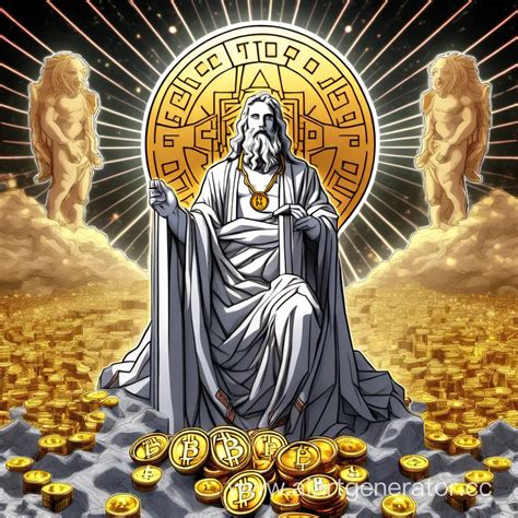 Mystical Crypto God Unveiling The Secrets Of The Blockchain Ai Art