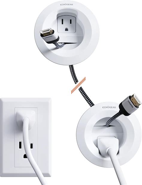 Dual Outlet Cord Hider Kit For Wall Mounted Tvs Philippines Ubuy