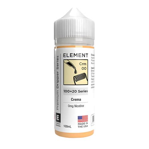 Element Crema 100ml Vape Juice£999