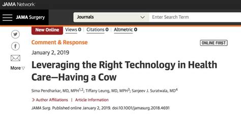 Sima Pendharkar Md Mph Facp On Linkedin Always Excited To Be Thinking About How Technology