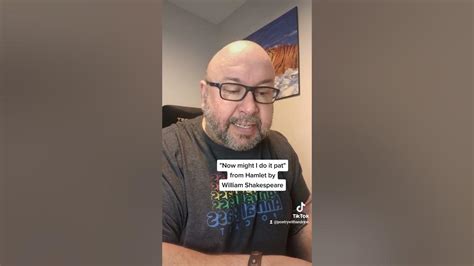 Now Might I Do It Pat From Hamlet By William Shakespeare Youtube