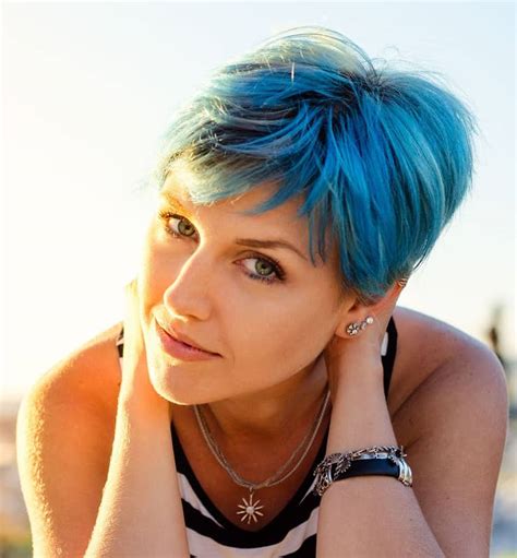 30 Must See Short Blue Hair Color Ideas For This Year