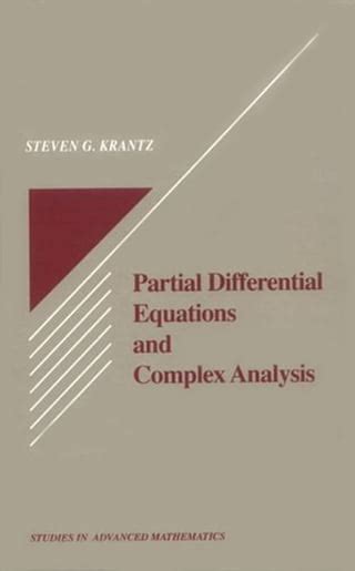 partial differential equations and complex analysis pdf