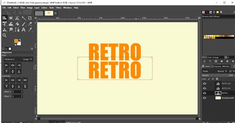 How To Create A Wavy Text Effect In GIMP Graphic Pie