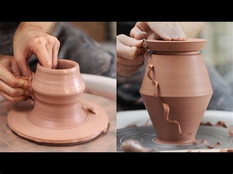 Free Video Throwing And Trimming An Angular Lidded Stoneware Jar From Florian Gadsby Class