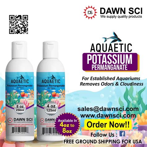 Aquaetic Potassium Permanganate Dawn Sci