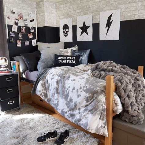 Grey And White Brick Removable Wallpaper Dorm Wallpaper Dormify Dorm Room Inspiration