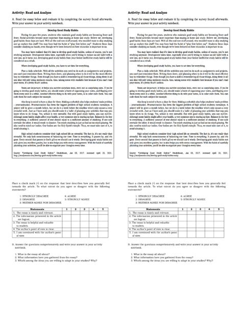 Preliminary Activity 1 Pdf