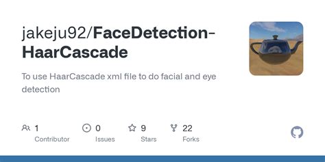 GitHub Jakeju FaceDetection HaarCascade To Use HaarCascade Xml File To Do Facial And Eye