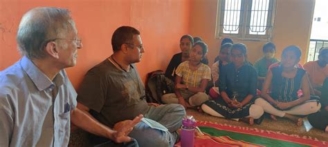 Ramesh Sir And Niranjan Sir Visited Arshagokulam Arsha Seva Kendram