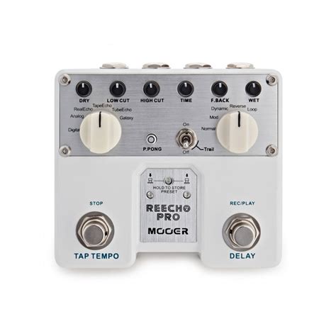 Mooer Reecho Pro Digital Delay With Tap Tempo Effects Pedal Reecho Pro