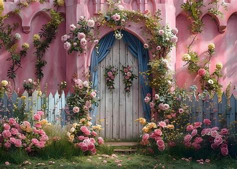 Avezano Spring Backdrop For Photograhy Custom Photo Backdrop Rose