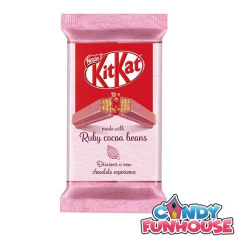 Kit Kat Ruby Nestle Made With Ruby Cocoa Beans Candy Funhouse Ca