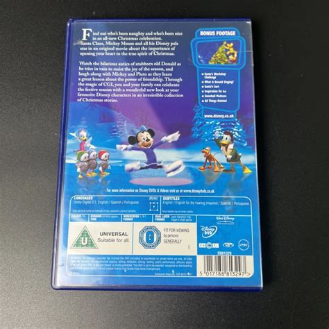 Mickeys Twice Upon A Christmas Dvd £214 Picclick Uk