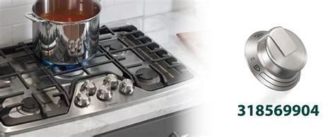 318569904 Knobs Replacement Parts For Electrolux Stove Top