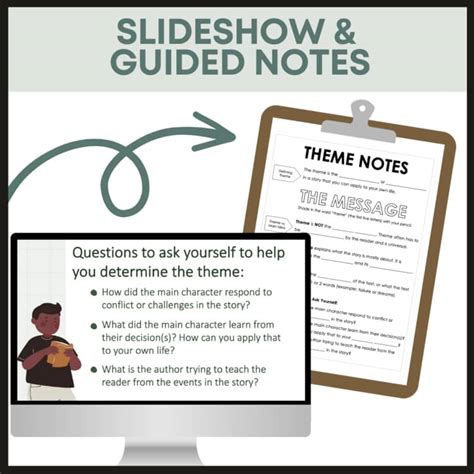 Theme Mini Lesson By Kristina Zucchino Tpt