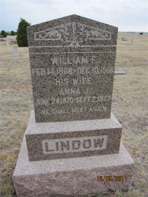 Anna Johanna “fannie” Bloy Lindow 1870 1923 Find A Grave Memorial