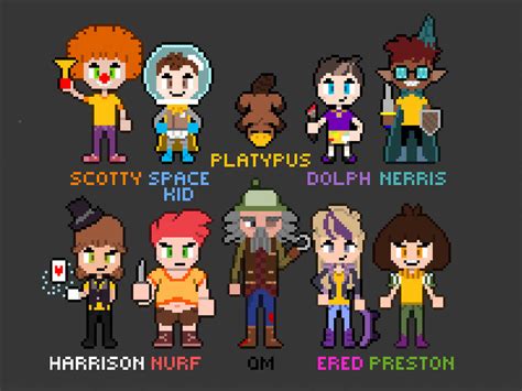 Camp Camp Sprites Remake Supporting By Dev64victor On Deviantart