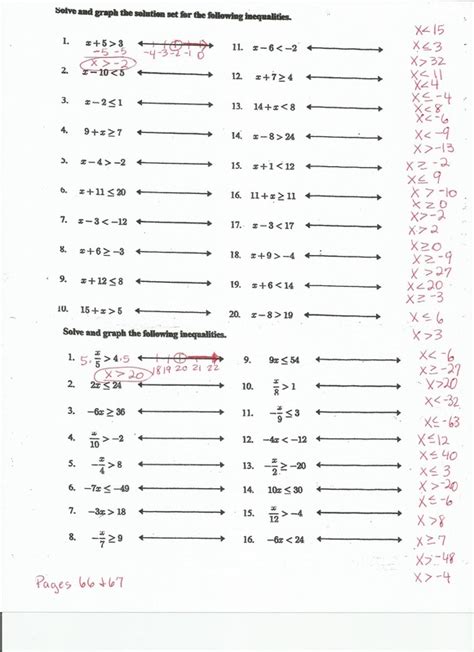 Assignments For The Week Mrs Wards Math Class
