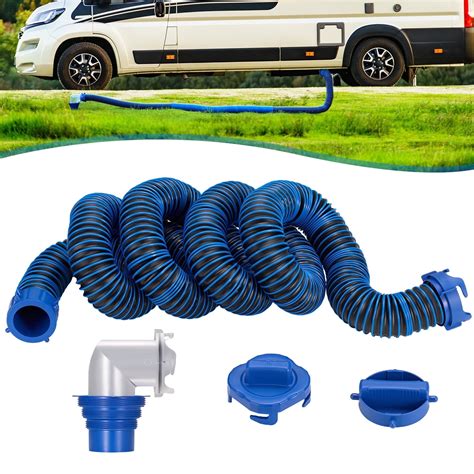 Speedwow 15ft Rv Sewer Hose Kit Heavy Duty Tpe Rv Sewer Hose With