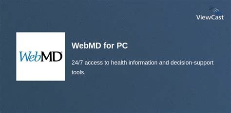 Download Webmd For Pc Windows Computer